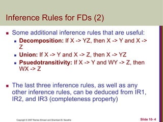 Module 4- Database Management System by Navathe | PPT