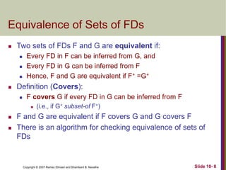 Module 4- Database Management System by Navathe | PPT