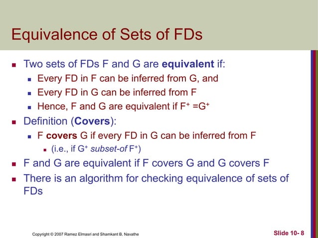 Module 4- Database Management System by Navathe | PPT | Databases | Computer Software and ...