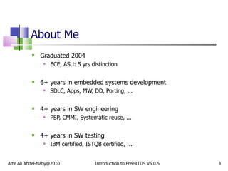 FreeRTOS Course - Semaphore/Mutex Management | PPT
