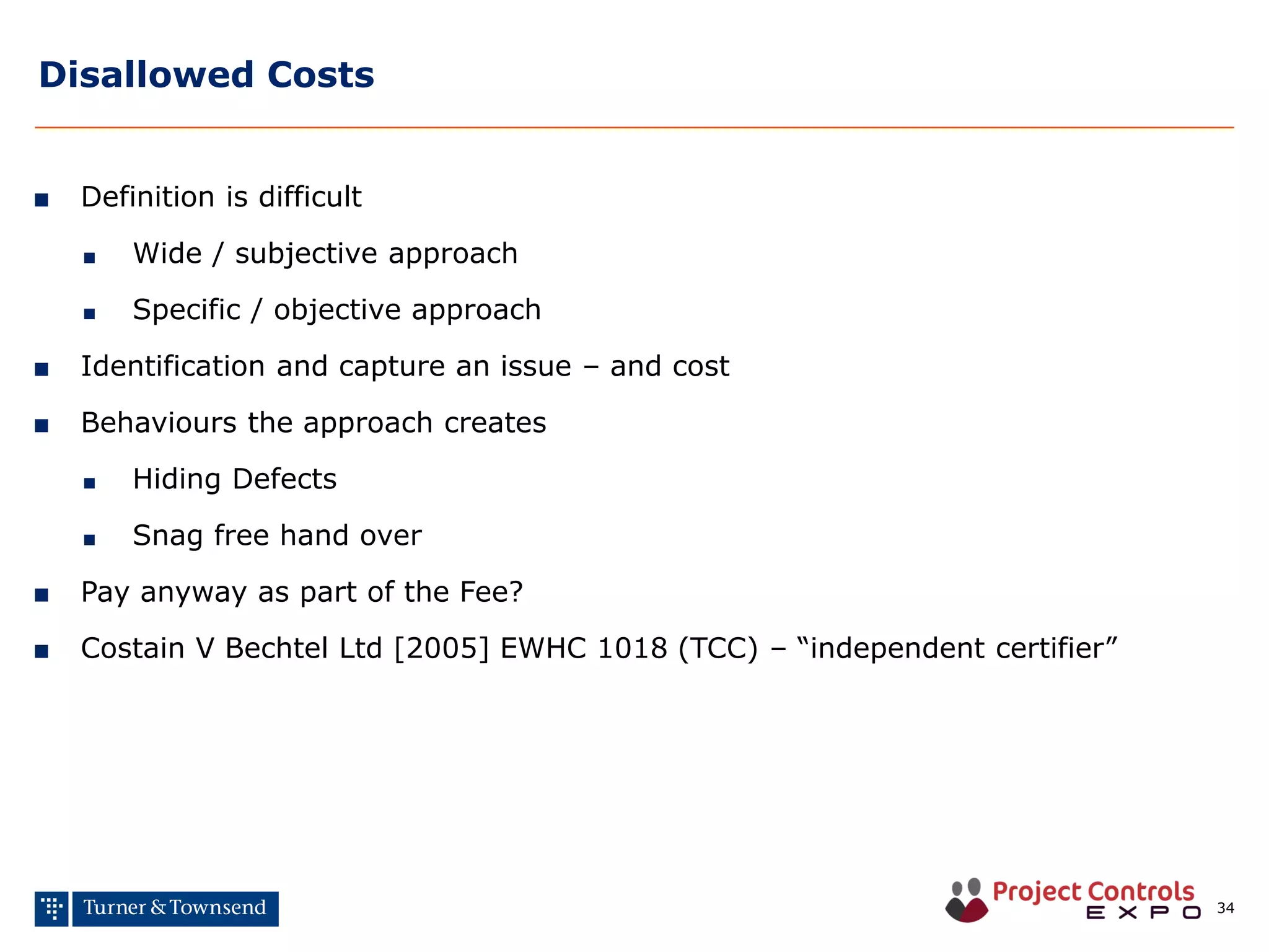 M4 - Making Target Cost Contracts Work, under NEC3 | PDF