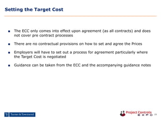 M4 - Making Target Cost Contracts Work, under NEC3 | PDF