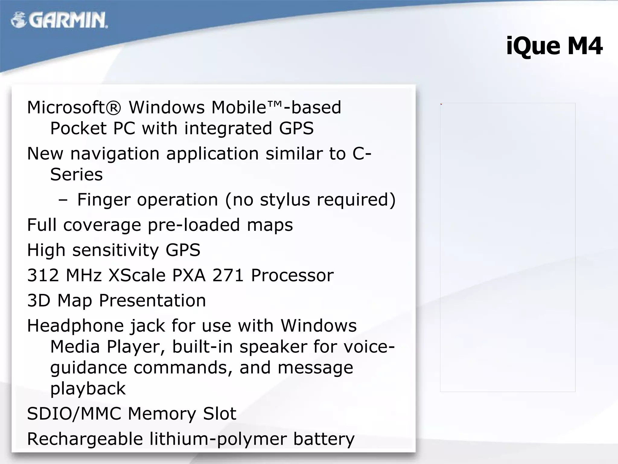 M4 Specs | PPT