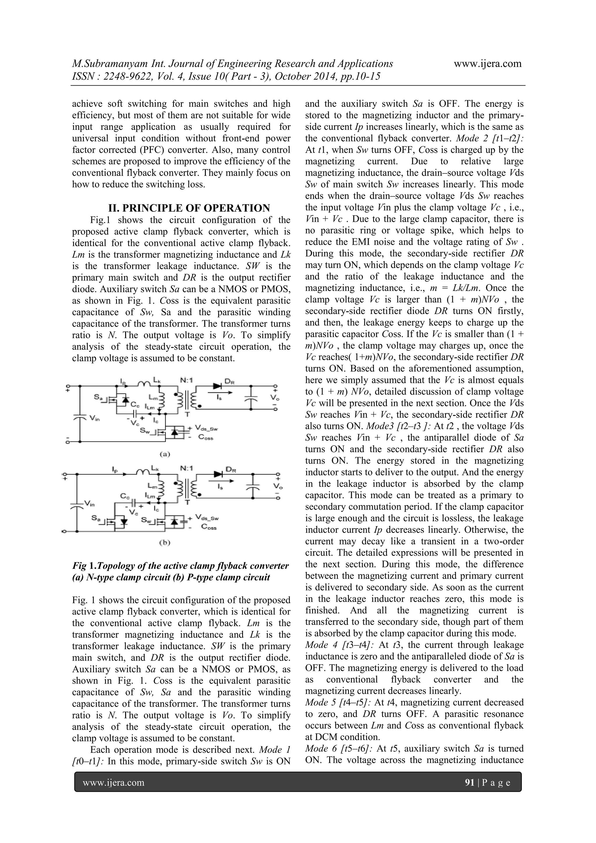 Speed Control Of Separately Excited Dc Motor Using A High Efficiency ...