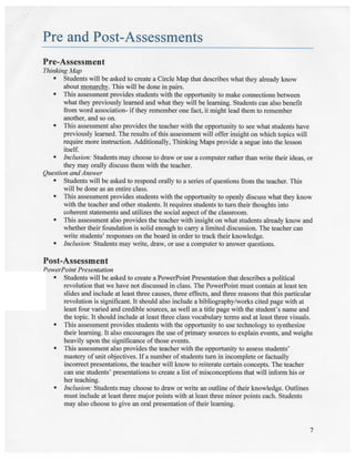 Modified Unit Plan | PDF