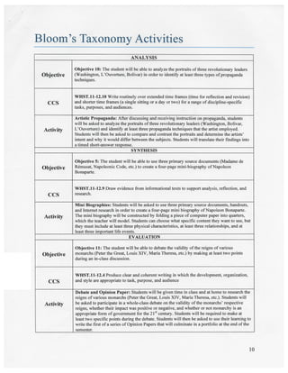 Modified Unit Plan | PDF