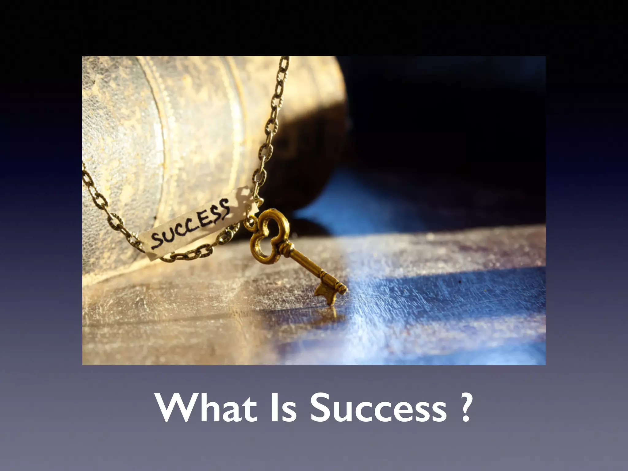 What is Success | PPT