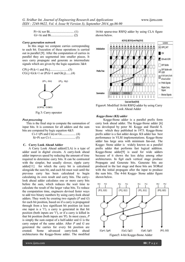 An Efficient High Speed Design of 16-Bit Sparse-Tree RSFQ Adder | PDF