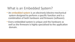 Embedded systems PPT module 4 covering VTU syllabus | PPTX