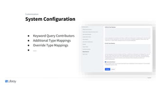 Liferay, Search & Customization | PPTX