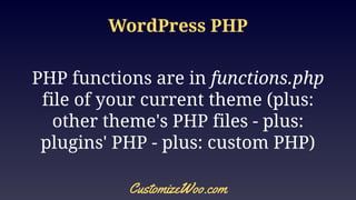WooCommerce: Intro to PHP | PDF