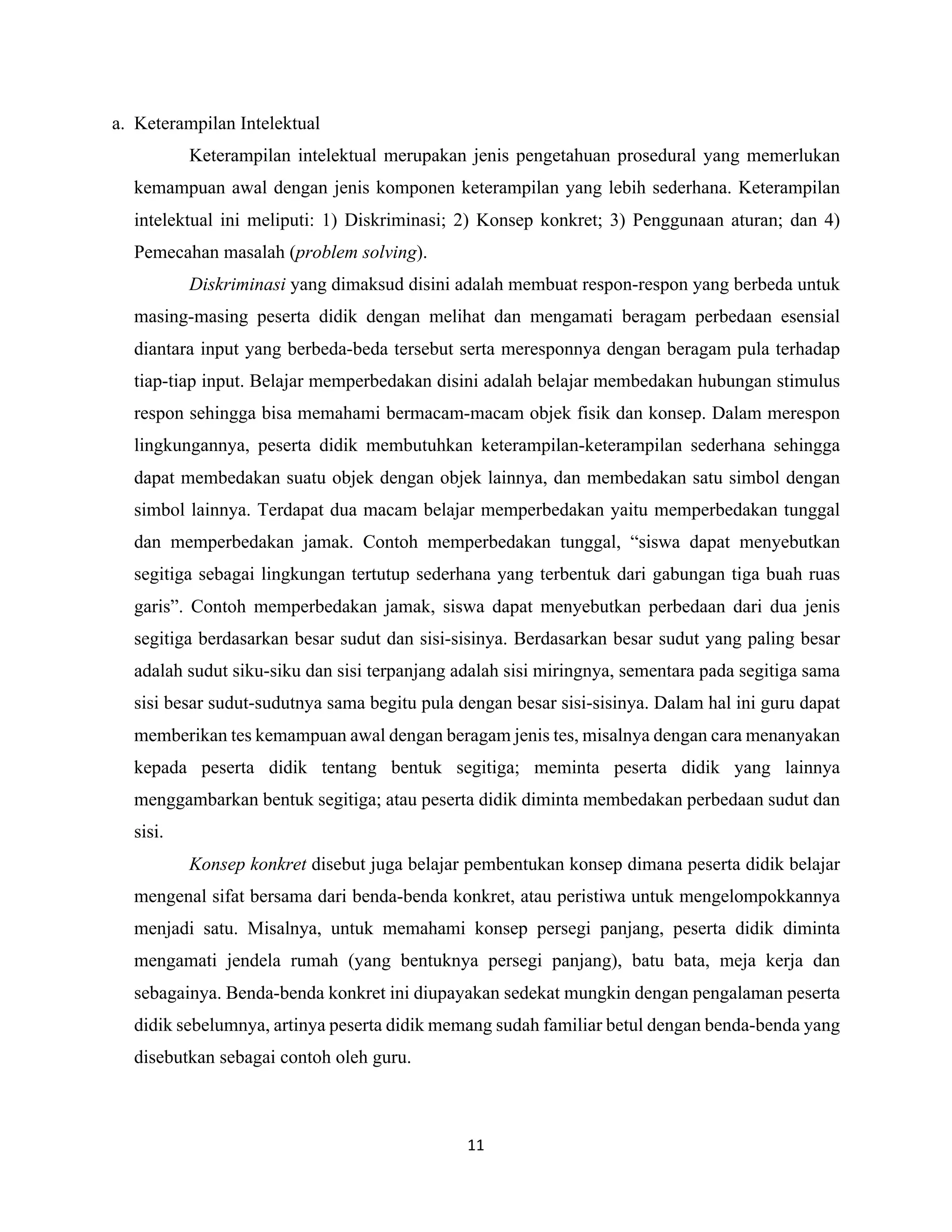 Kemampuan Awal Peserta Didik | PDF