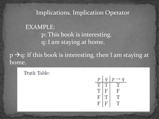 Propositions | PPTX | Programming Languages | Computing