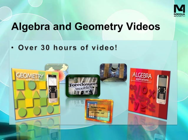 Media4Math+ Presentation | PPTX | Science