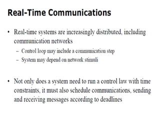 Introduction to Real Time System | PPTX | Databases | Computer Software ...