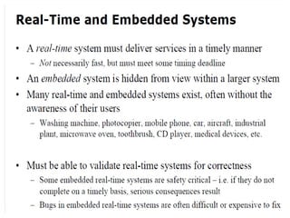 Introduction to Real Time System | PPTX | Databases | Computer Software ...