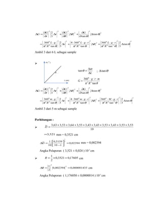 Laporan Modulus Puntir (M4) | DOC