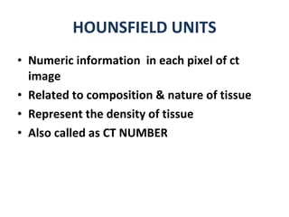 CT Scan - Basics | PPT