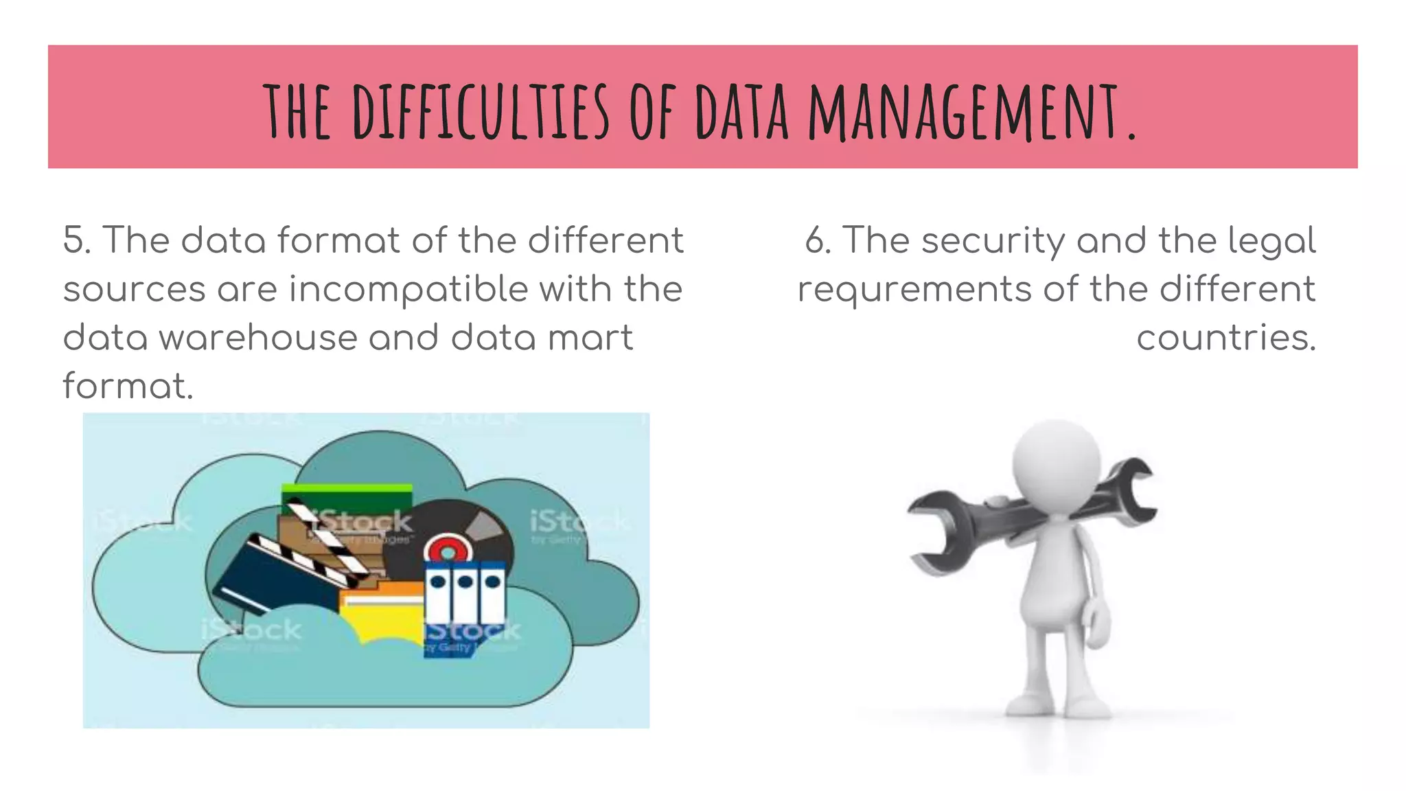 THE DIFFICULTIES OF DATA MANAGEMENT - DATA GOVERNANCE. | PPTX