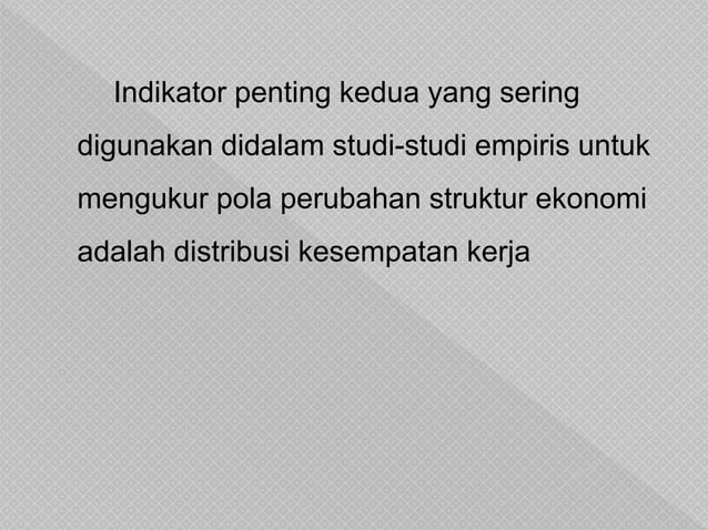 M5. perubahan struktur ekonomi | PPT