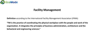 M 5.2.4 building and facility management | PPTX