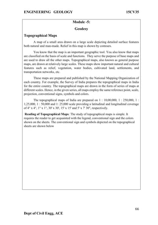 geology full notes for engineering with sol | PDF
