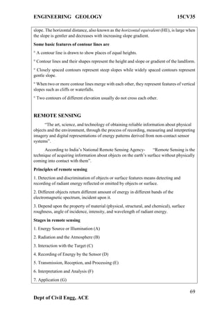 geology full notes for engineering with sol | PDF