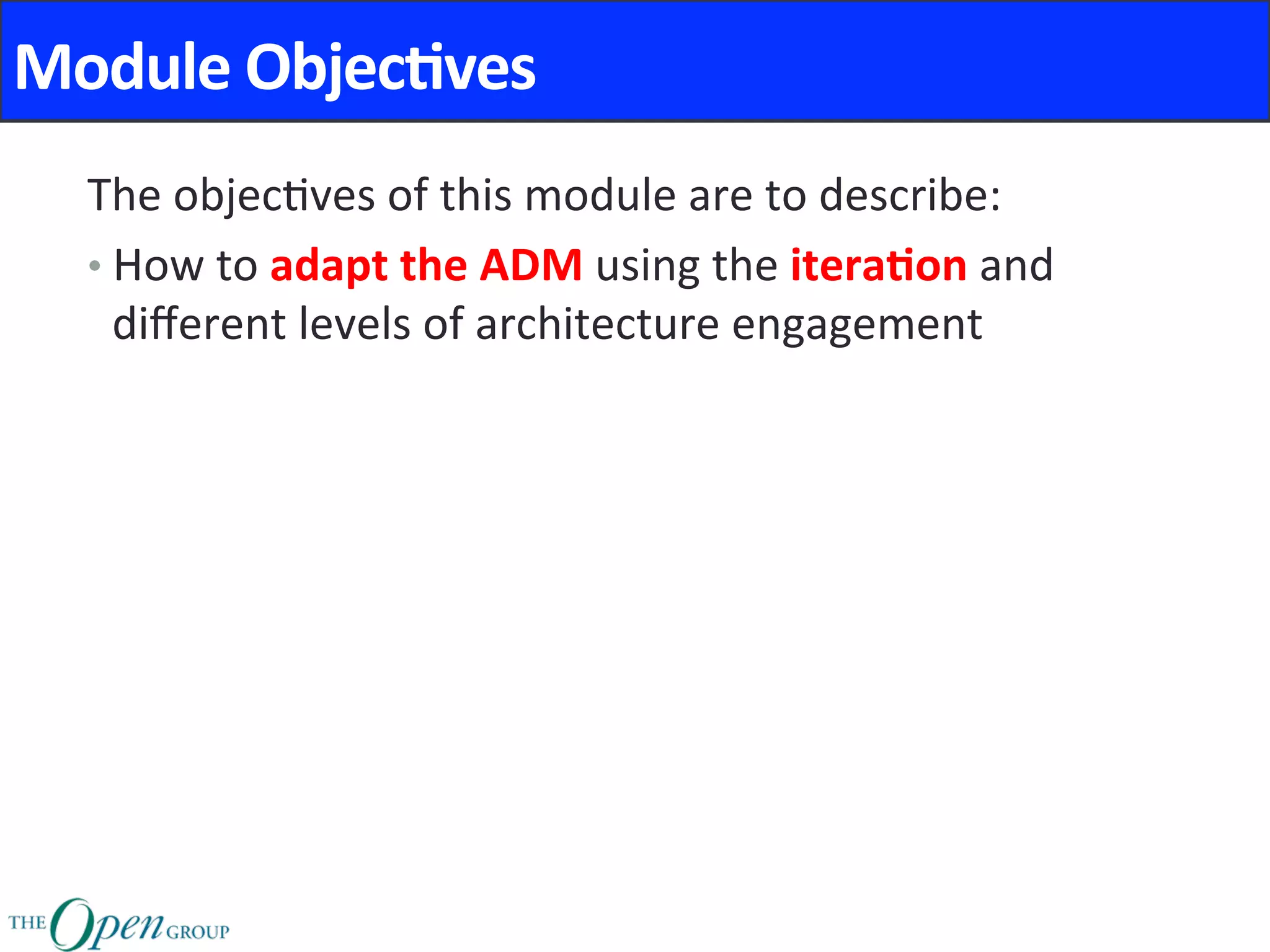 TOGAD Classroom Series - M5 adm-iteration-landscape | PPT