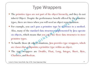 Enumerations, Type Wrappers and Autoboxing | PDF