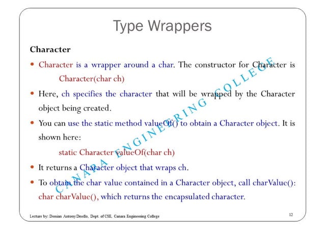 Enumerations Type Wrappers And Autoboxing Ppt