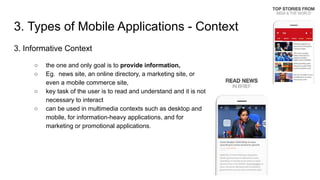 Types of Mobile Applications | PDF