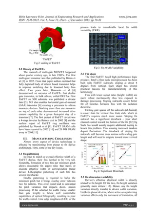 Review of Fin FET Technology and Circuit Design Challenges | PDF | Physics | Science