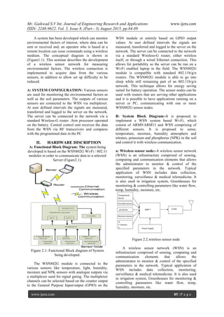 Measurement of NPK, Temperature, Moisture, Humidity using WSN | PDF