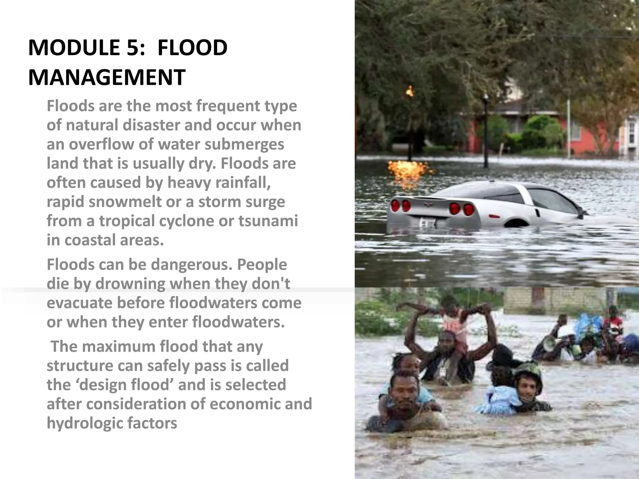Floods and it's Management, Effects of Floods | PPTX