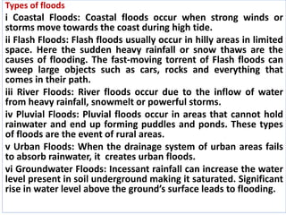 Floods and it's Management, Effects of Floods | PPTX