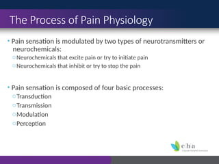 M5_Anatomy-and-Physiology-of-Pain.module5pptx | PPTX