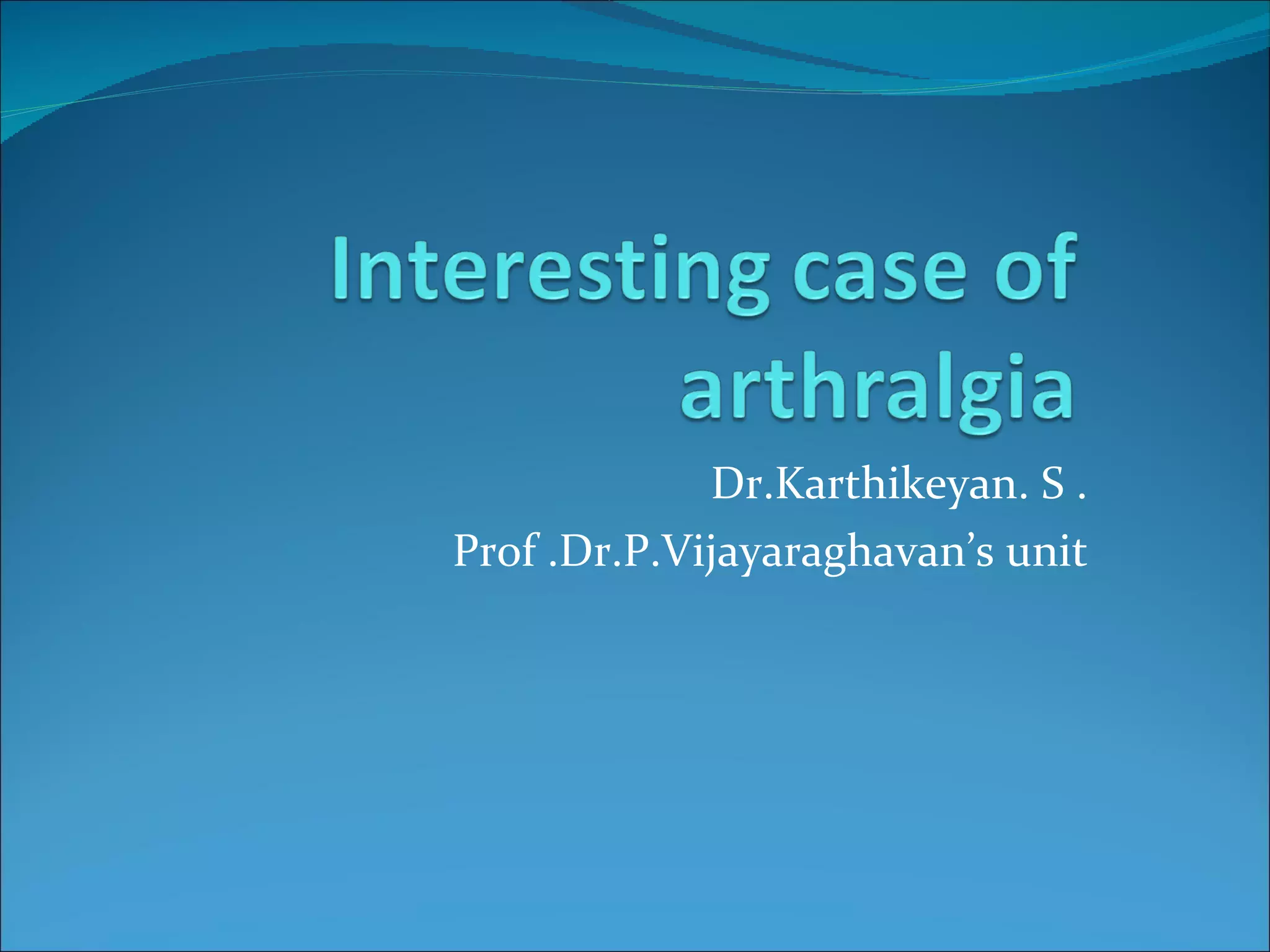 A Case of Mixed Connective Tissue Disorder | PPT