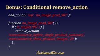 WooCommerce: Conditional Logic | PPT