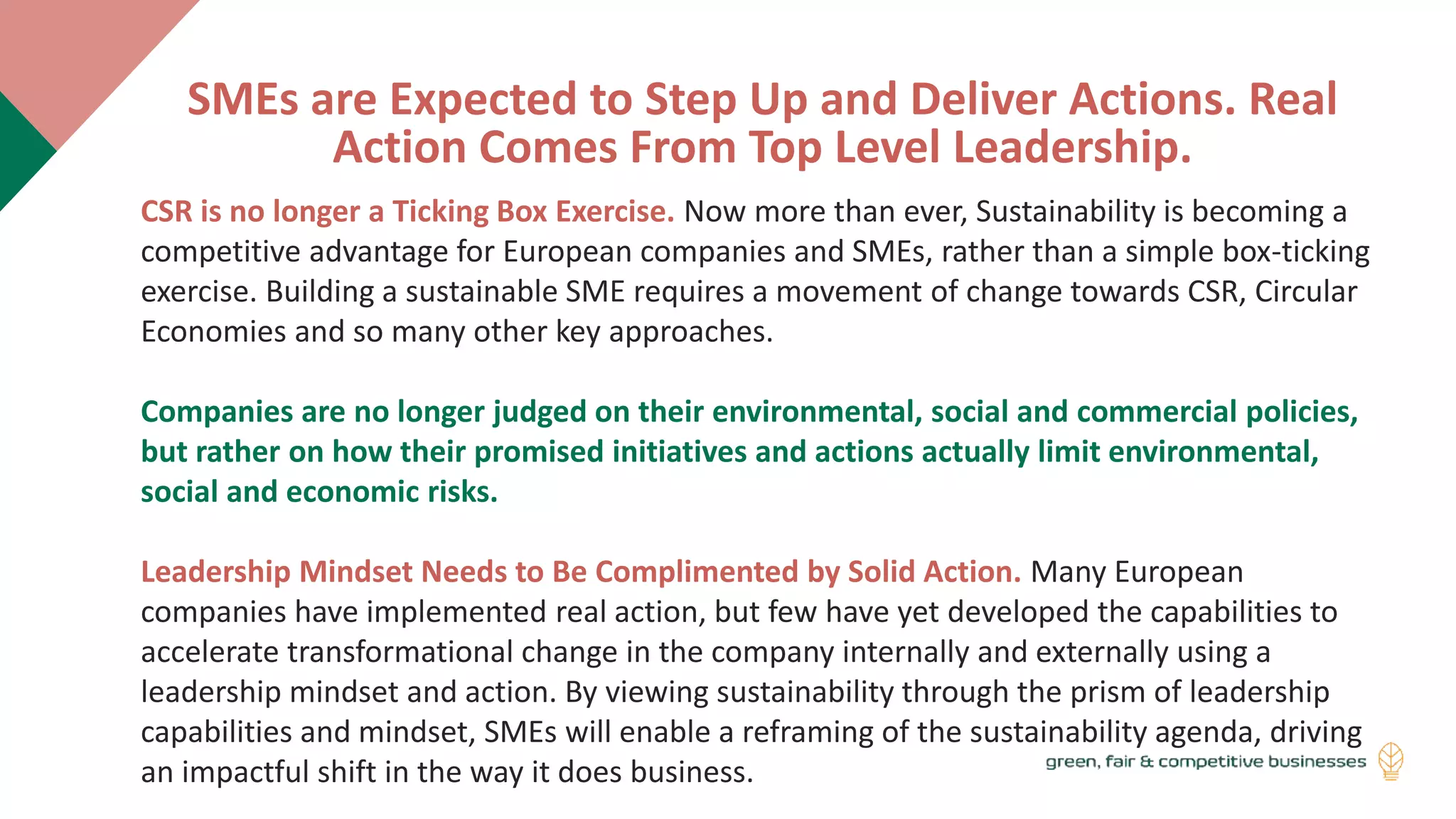 M5 CSR - Embracing CSR and Cultural Change Transformation (Long Term ...