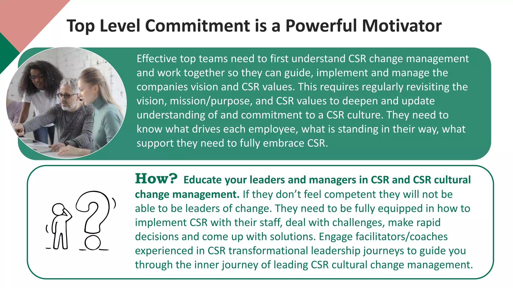 M5 CSR - Embracing CSR and Cultural Change Transformation (Long Term ...