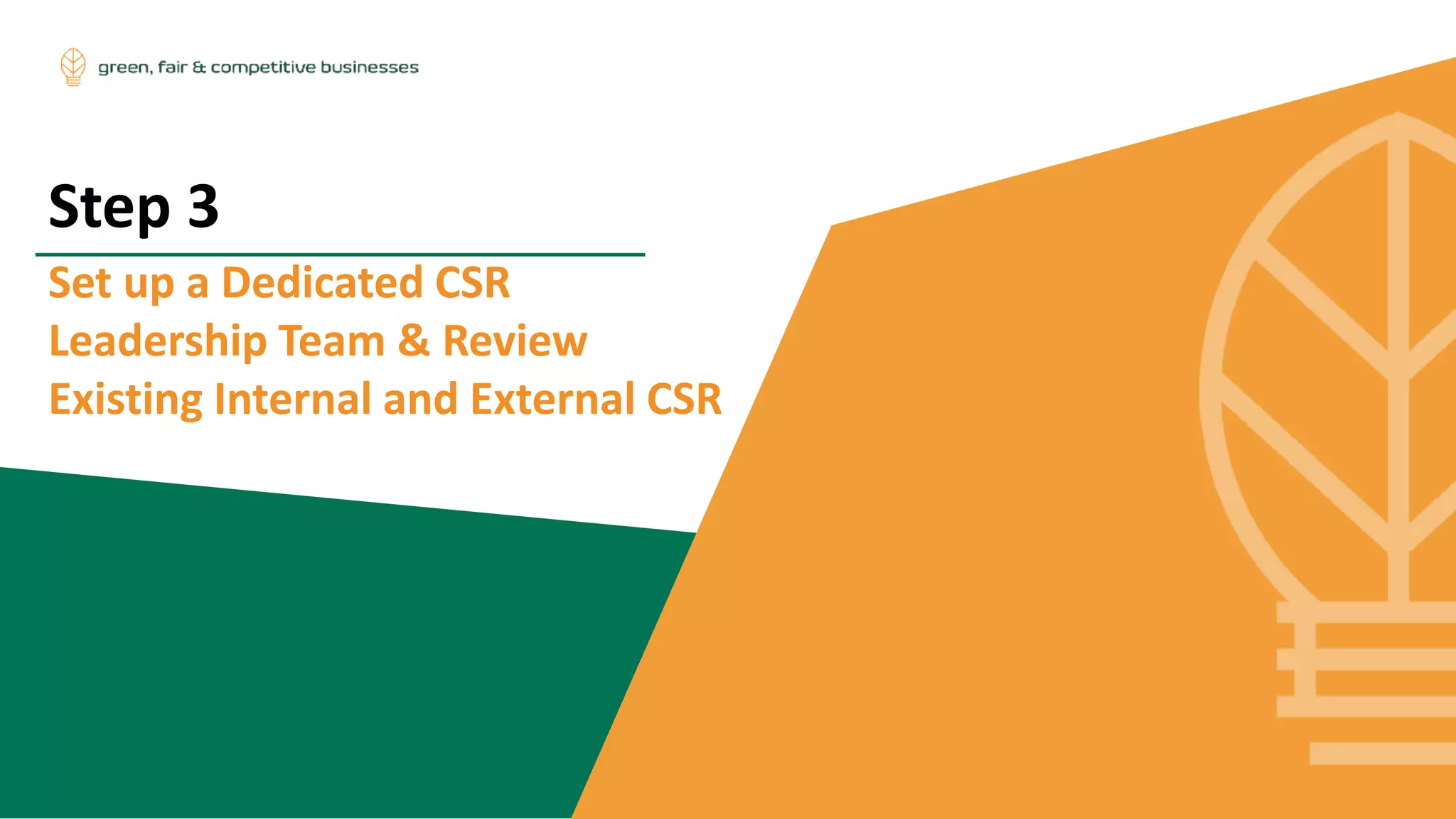 M5 CSR - Embracing CSR and Cultural Change Transformation (Long Term ...