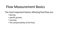 FLOW Measurement | PDF