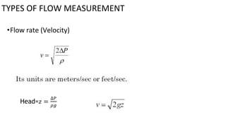 FLOW Measurement | PDF