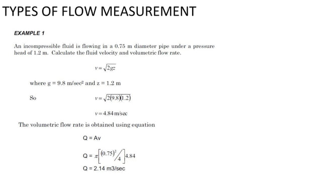 FLOW Measurement | PPT