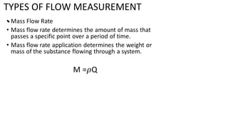 FLOW Measurement | PDF