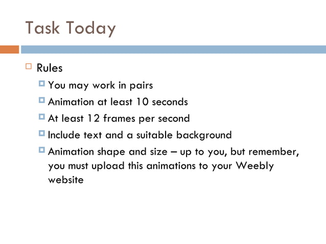 M5 - Graphical Animation - Before Mid Term Task | PPT | Computer Animation | Computer Software ...