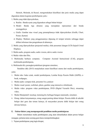 Media Pembelajaran | PDF