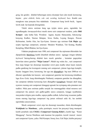 M5 kb 4 GENDHING JAWA LAN CAMPURSARI | PDF