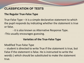 Examples.ppt | Standardized Testing | Educational Assessment