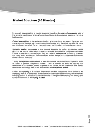Farmer's Agribusiness Training Course: Module 5 - Agribusiness ...